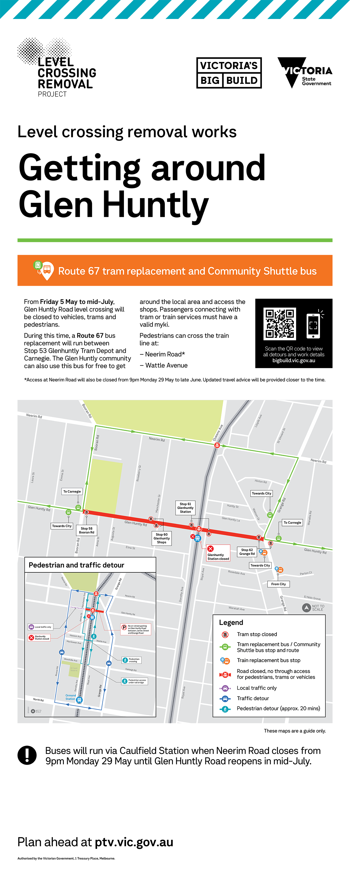 Getting around Glen Huntly - Yarra Trams